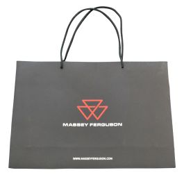 MASSEY FERGUSON: MF Gift Bag – Black with Logo & Slogan