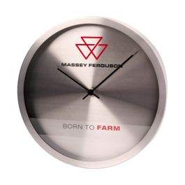 MASSEY FERGUSON: Massey Ferguson ‘Born to Farm’ Wall Clock – Aluminium ...