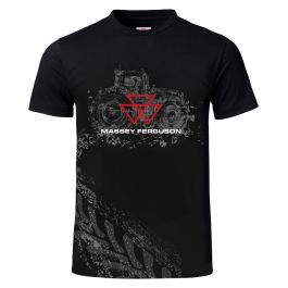 MASSEY FERGUSON: MEN'S T-SHIRT WITH TRACTOR PRINT | NEW LOGO
